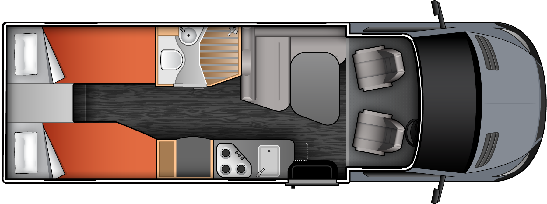 HYMER 4x4 NZ | 2022 | ML-T 580 4x4 Motorhome NZ | Wilderness
